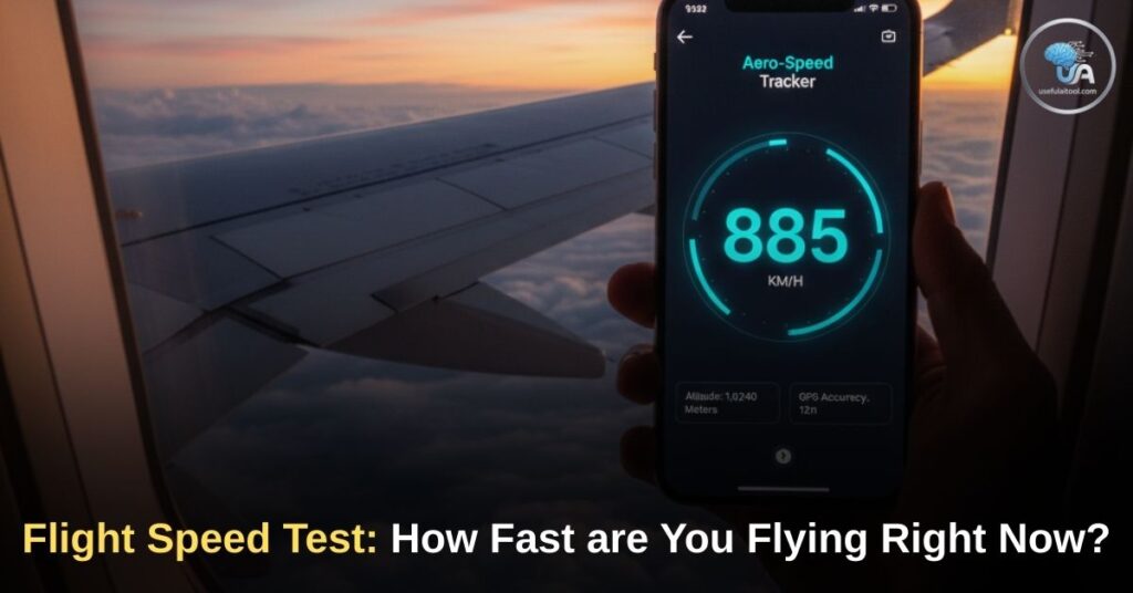 Flight Speed Test Online [2026]: How Fast are You Flying Right Now?